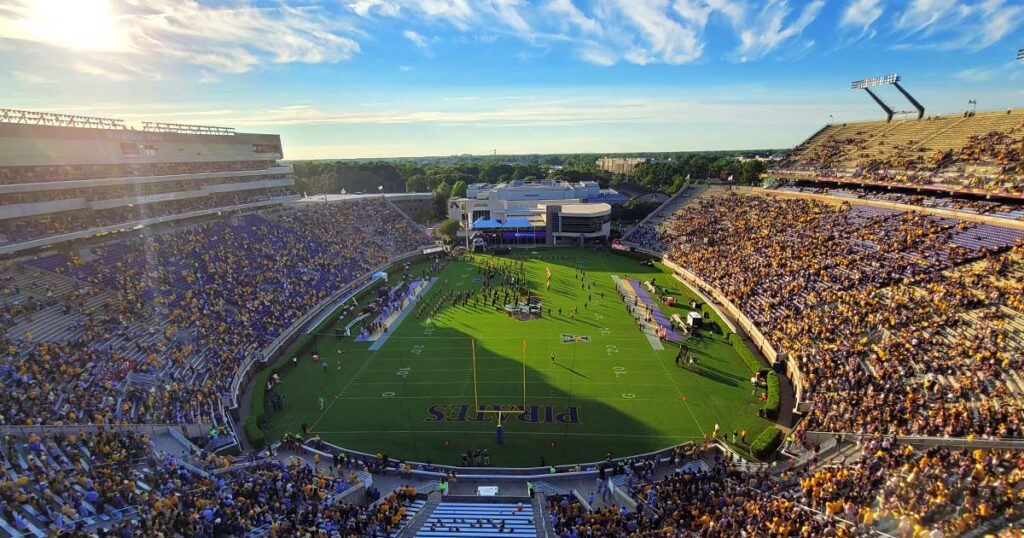Sports Stadium Audio Visual Systems | LEA Install At Dowdy–Ficklen ...