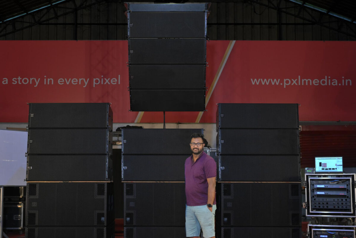 PXL Media from Kerala invests in India’s first Martin Audio Wavefront ...