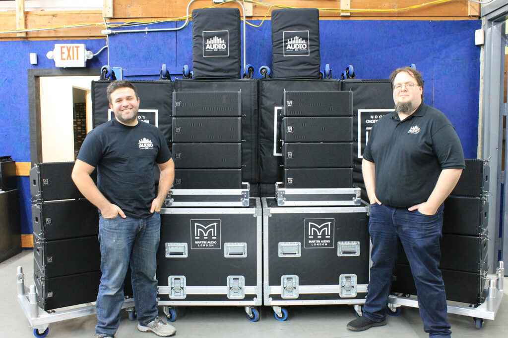 AUDIO INC GAINS MULTI-PROJECT VALUE FROM MARTIN AUDIO WPS / WPM COMBO ...